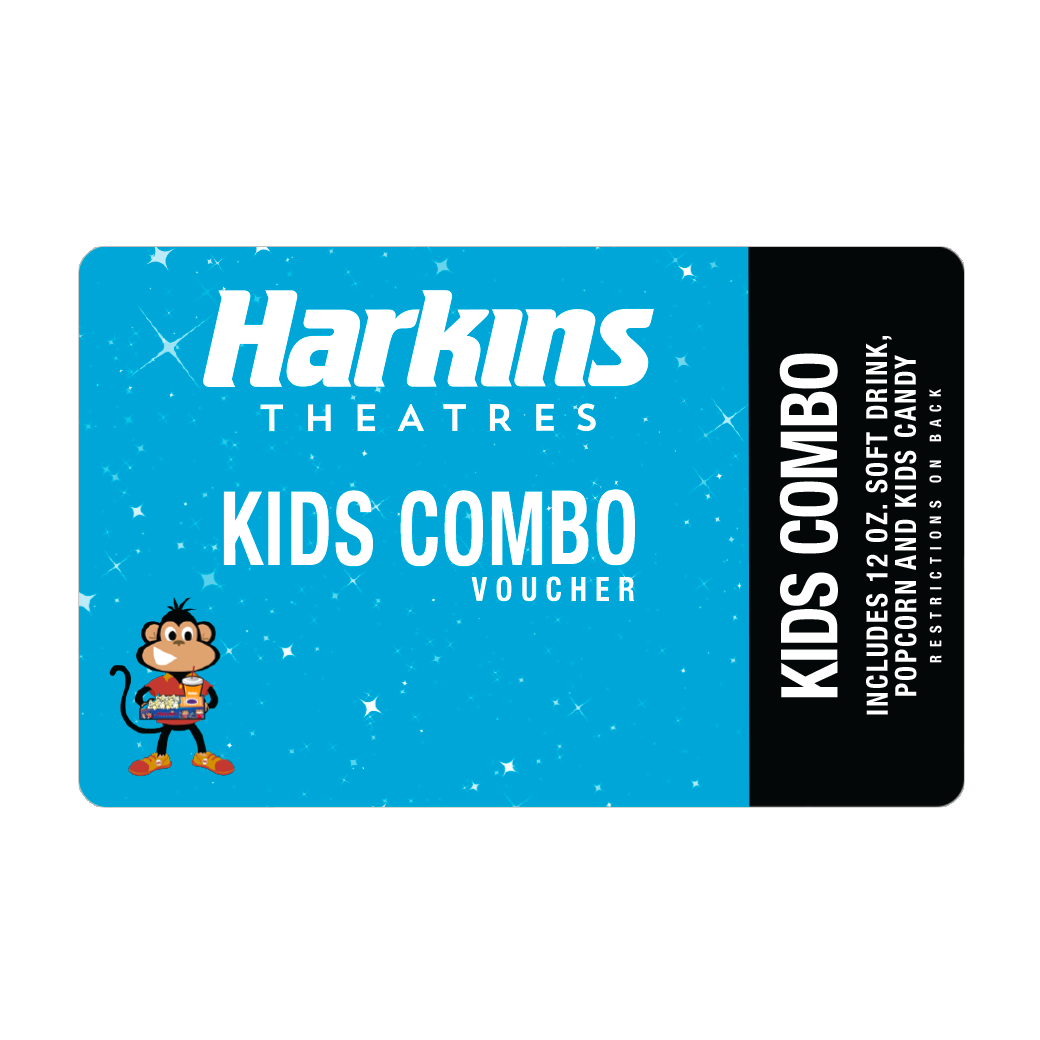 Harkins . Kids Combo Discount Vouchers (10 Pack)