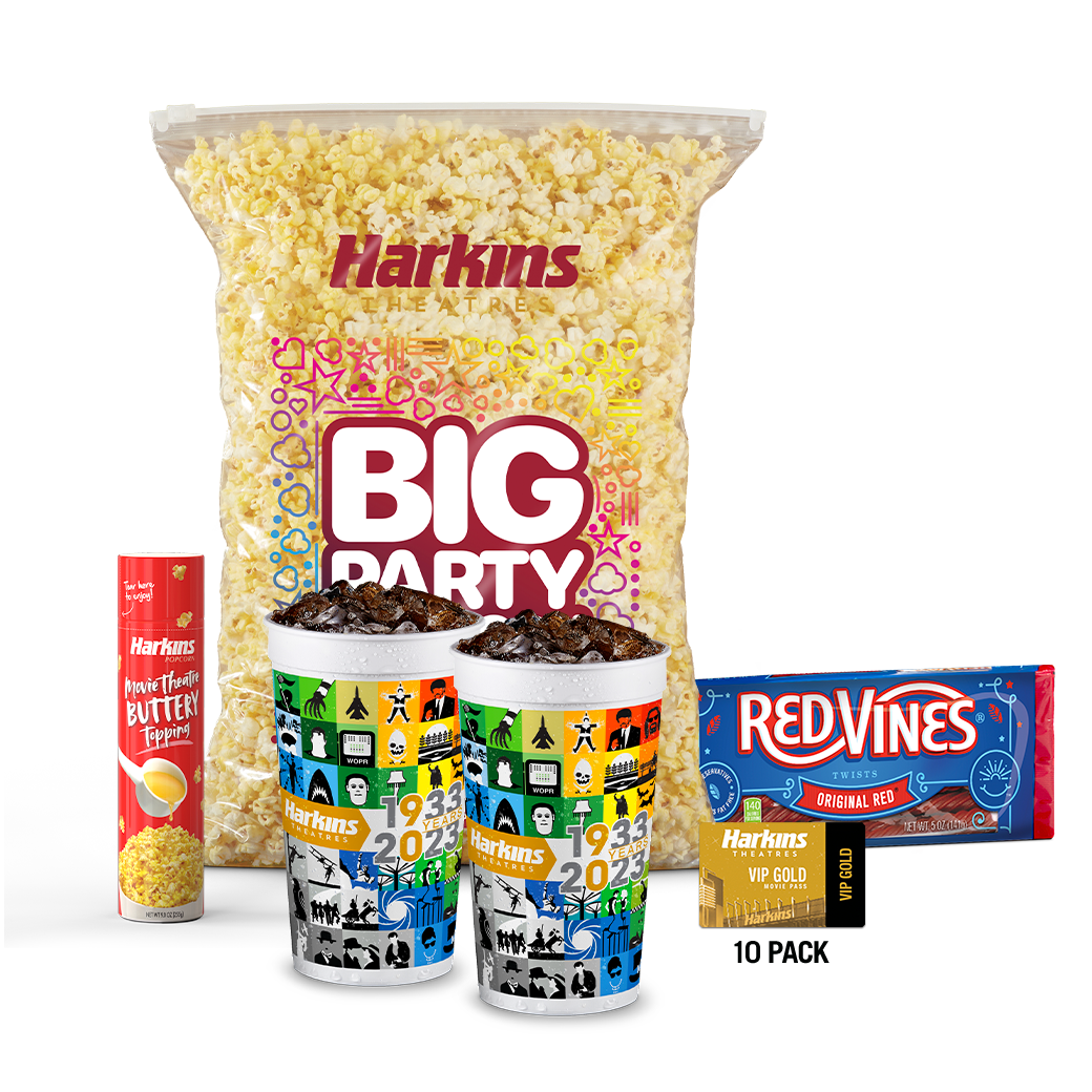 Harkins Theatres | Store | Movie Lovers Party Pack
